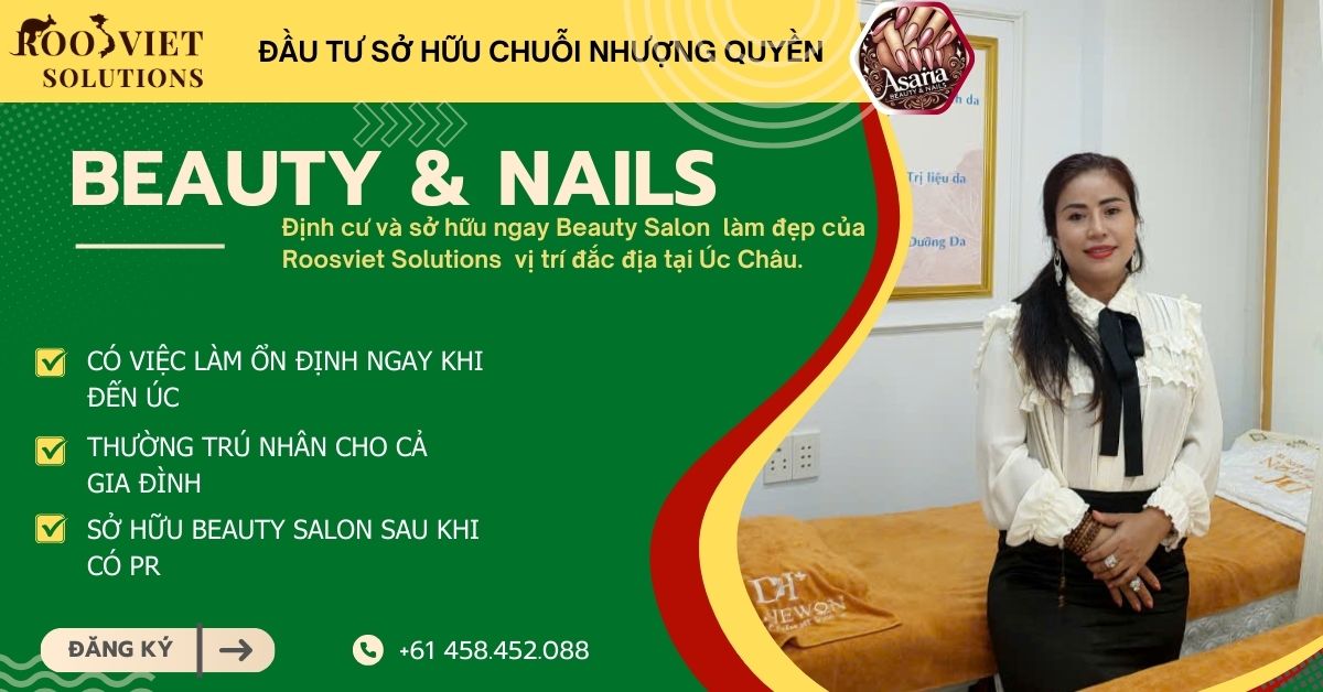 🌟 CƠ HỘI NHƯỢNG QUYỀN ASARIA BEAUTY & NAILS – SỞ HỮU THƯƠNG HIỆU, ĐỊNH ...